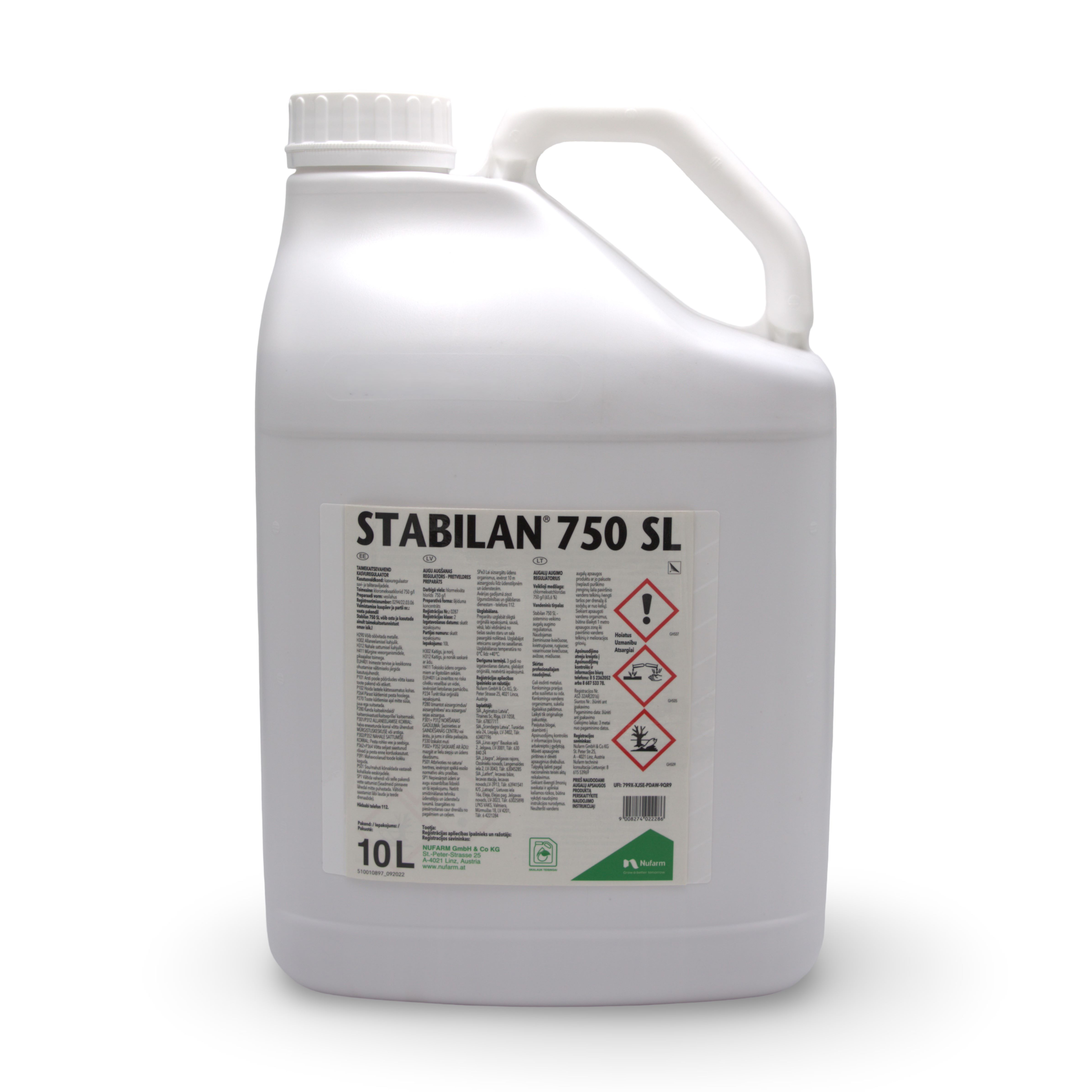 Augimo reguliatorius Stabilan 750 SL, 10 l | UAB Agrokoncernas