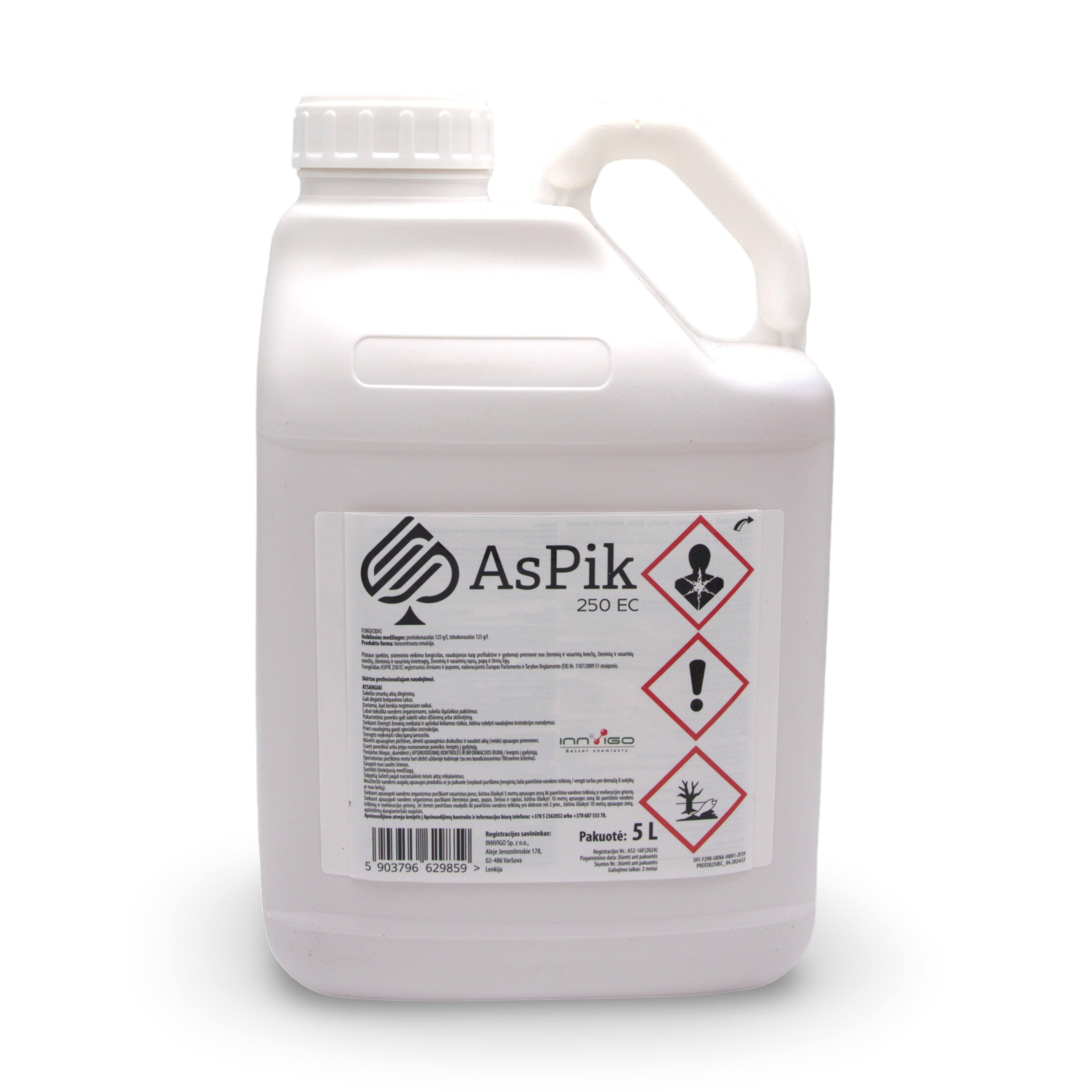 Fungicidas Aspik 250 EC, 5 l | UAB Agrokoncernas